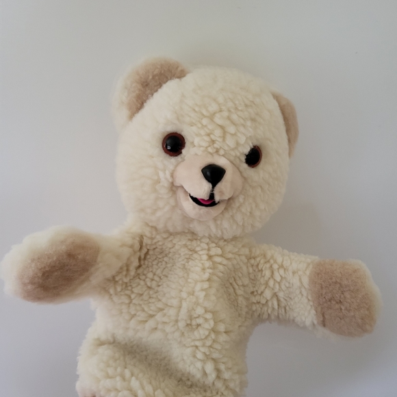 Toys | Vintage Snuggle Fabric Softner Bear Mascot Hand Puppet | Poshmark